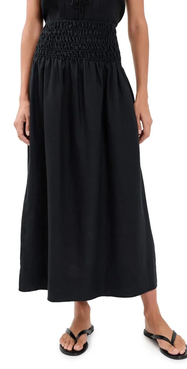 Rails Alessa Midi Skirt - Black