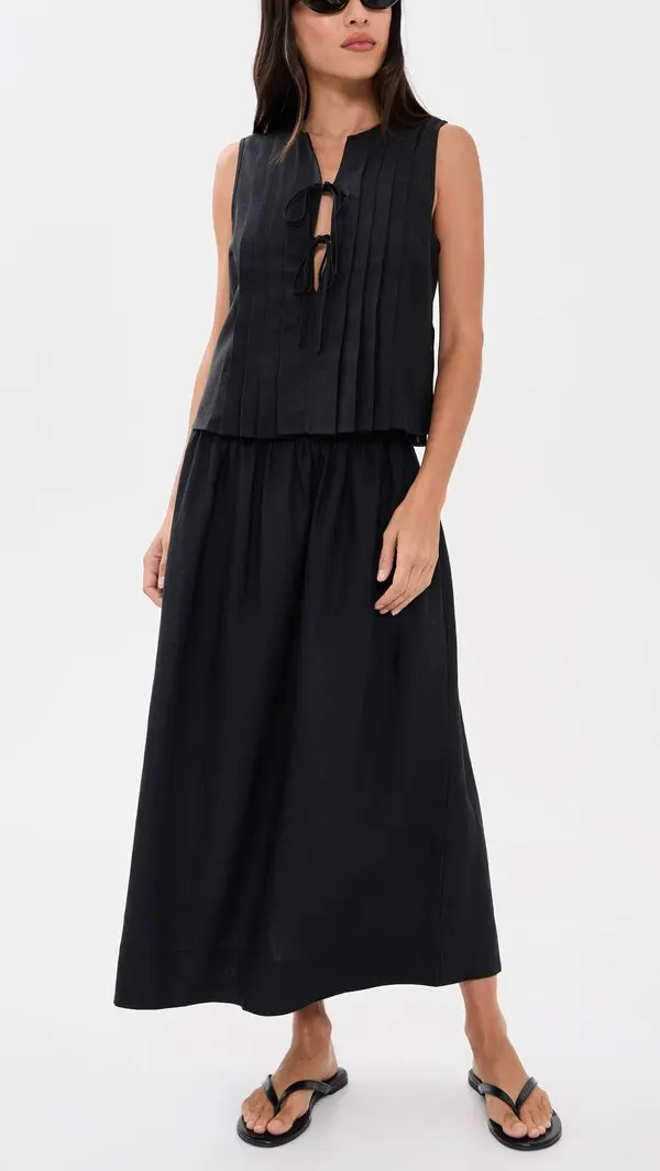 Rails Alessa Midi Skirt - Black