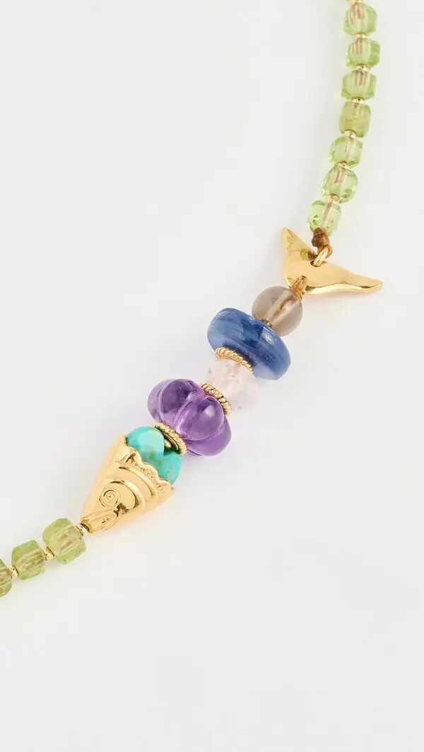 Chan Luu Beaded Necklace With Semi-precious Stones