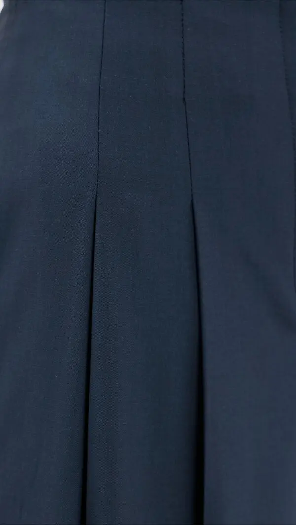 TWP Pleated Wide-leg Trousers