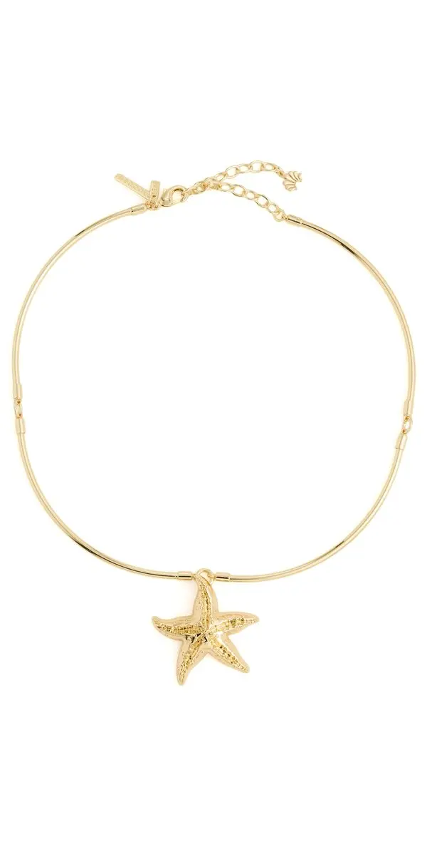 Lele Sadoughi Starfish Collar Necklace