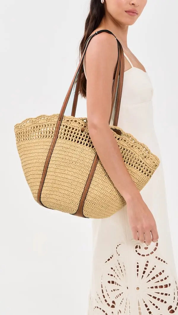 Ulla Johnson Marina Raffia Tote