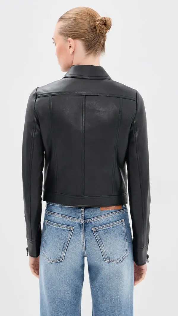 COURREGES Reedition Leather Jacket