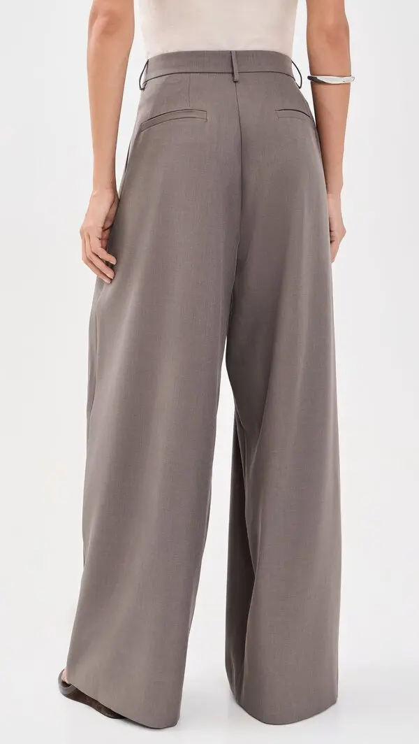MEIMEIJ Oversized Wide Leg Pleated Pants