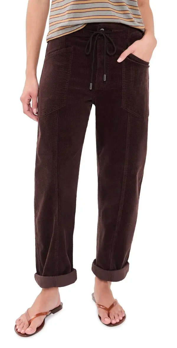 DAZE Villa Corduroy Barrel Pants