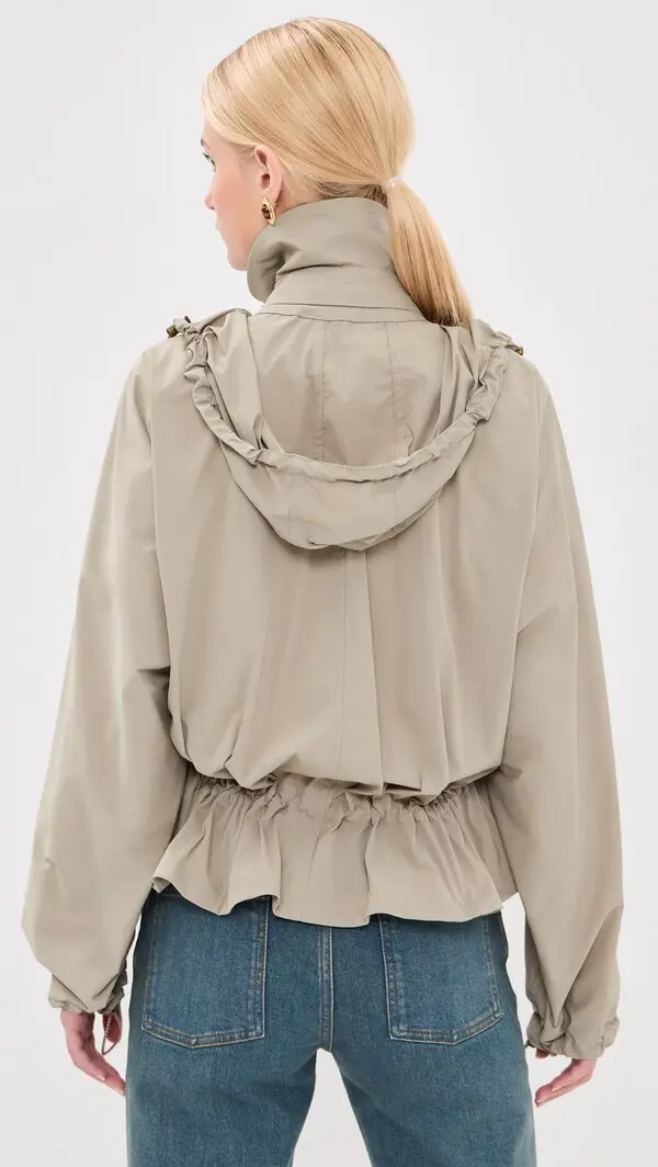 Burberry Lightweight Technical Weave Rosewin Jacket