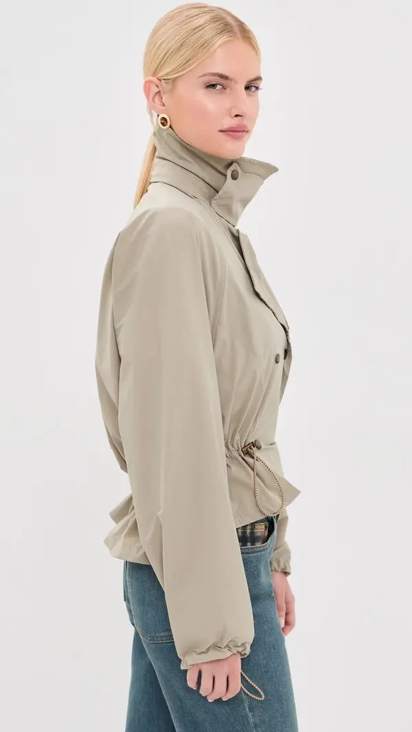 Burberry Lightweight Technical Weave Rosewin Jacket