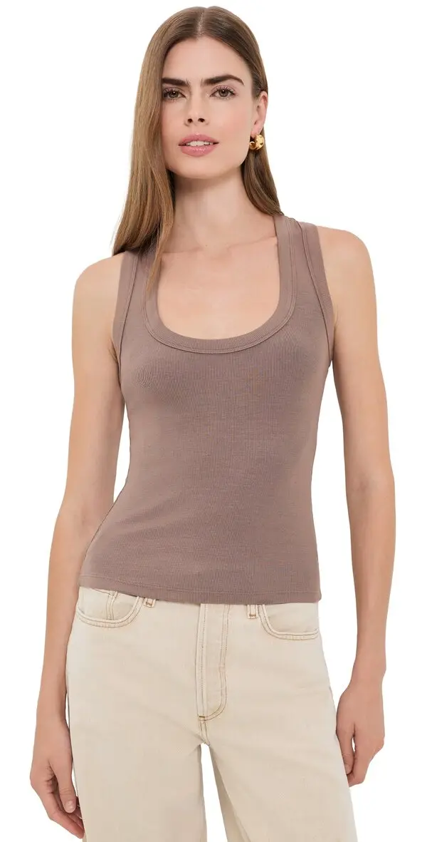 L'Agence Shania Racerback Tank - Cardamom