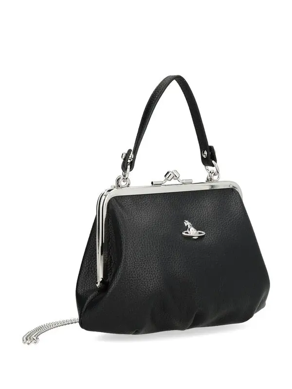 VIVIENNE WESTWOOD Granny Frame Bag With Chain Strap - Black