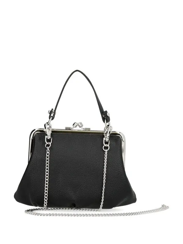 VIVIENNE WESTWOOD Granny Frame Bag With Chain Strap - Black