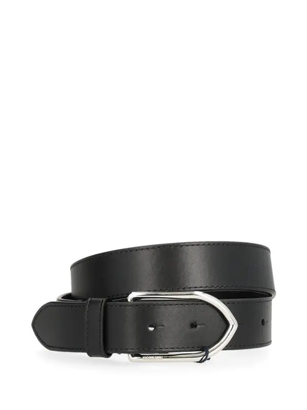 Jacquemus Bambino Belt With Square Buckle - Black