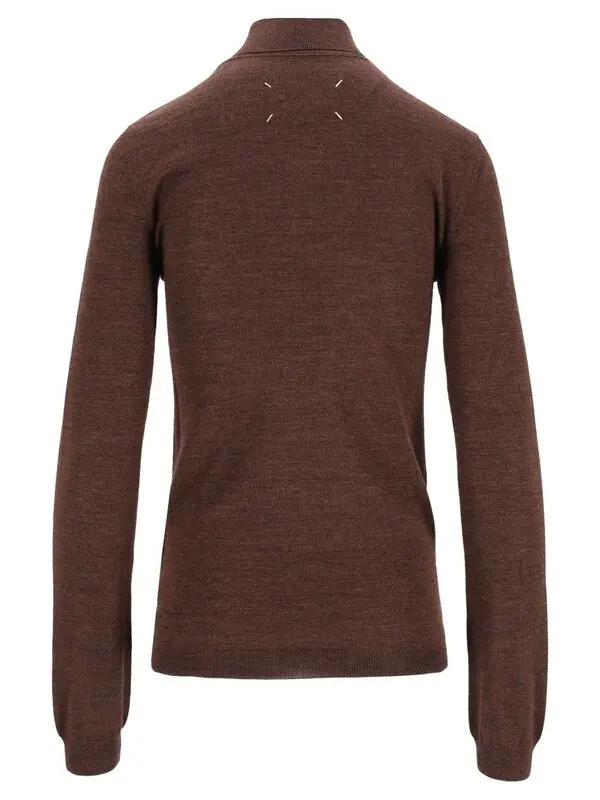MAISON MARGIELA Wool And Silk Turtleneck