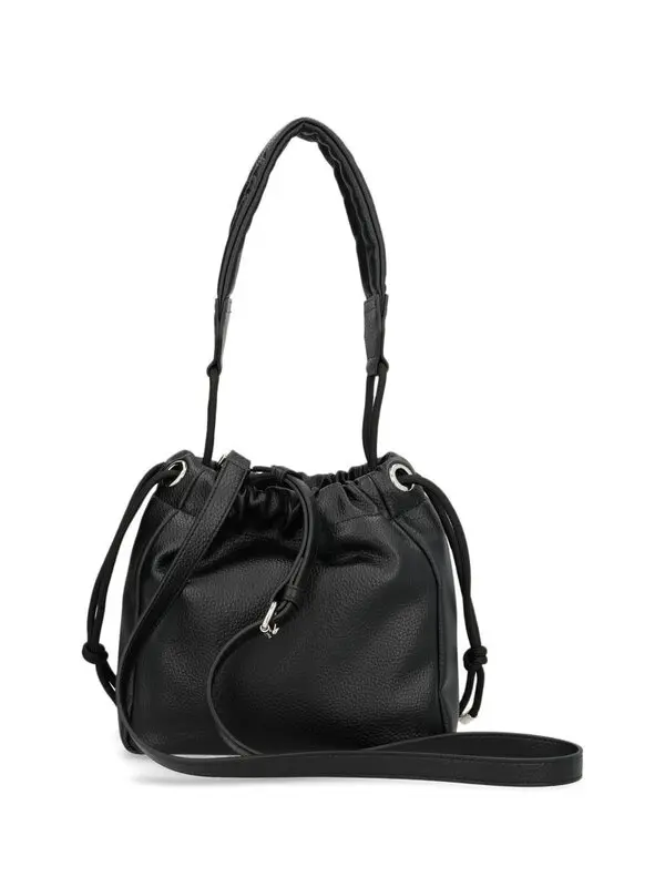 VIVIENNE WESTWOOD Hilary Bucket Bag With Shiny Metal Details - Black