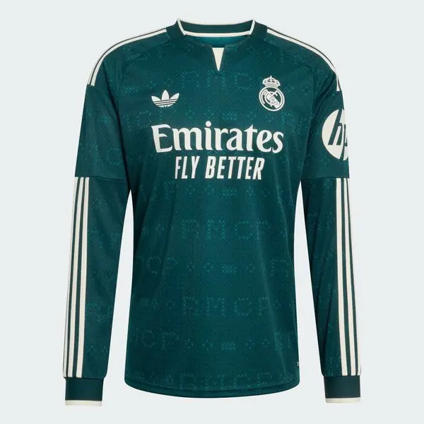 Adidas Real Madrid 26/27 Away Jersey Long Sleeve