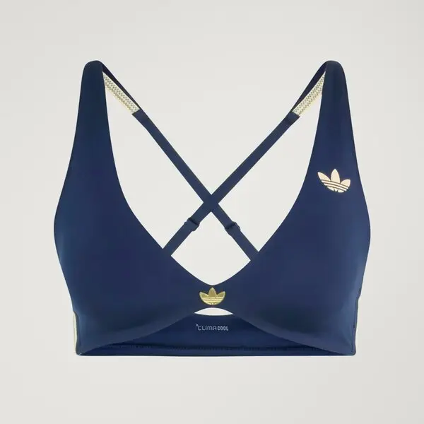 Adidas Originals Sport Lite Support Bra Blue - Night Indigo