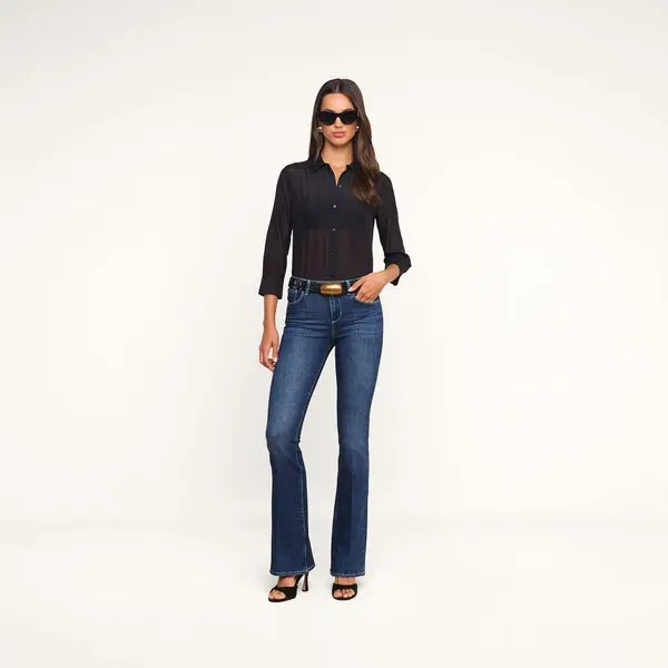 L'Agence Dani Cotton-silk Blouse
