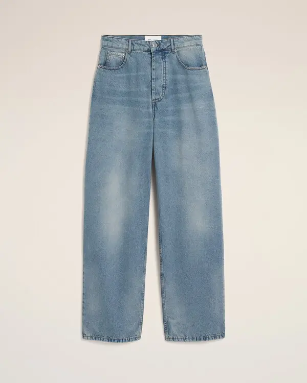 AMI Paris Baggy-fit Cotton Jeans
