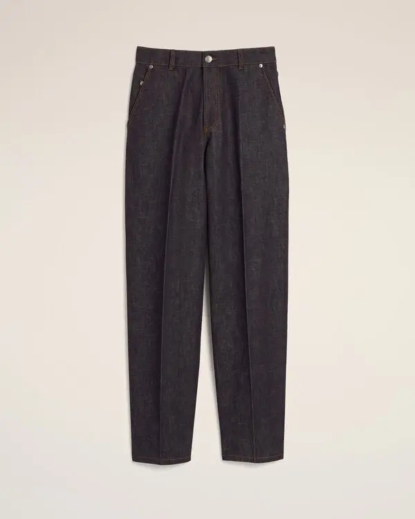 AMI Paris Balloon-fit Cotton Jeans