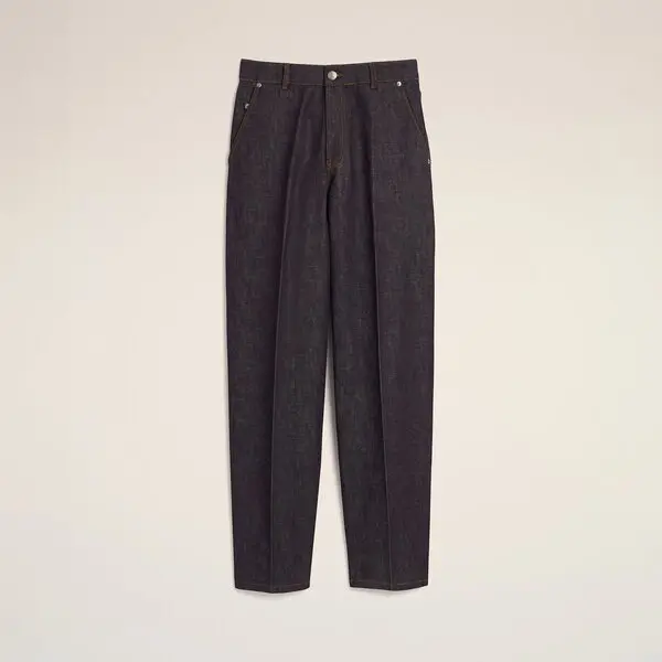 AMI Paris Balloon-fit Cotton Jeans