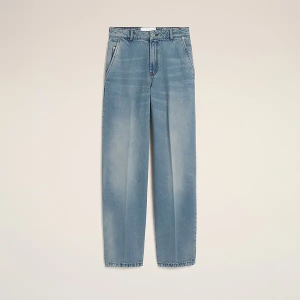 AMI Paris Balloon-fit Cotton Jeans