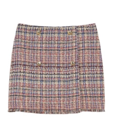 IBLUES A-line Skirt With Button Detail