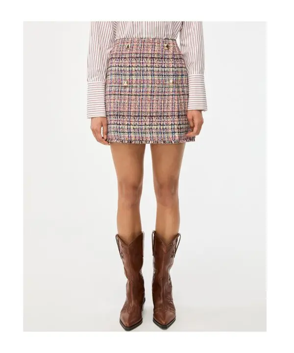 IBLUES A-line Skirt With Button Detail
