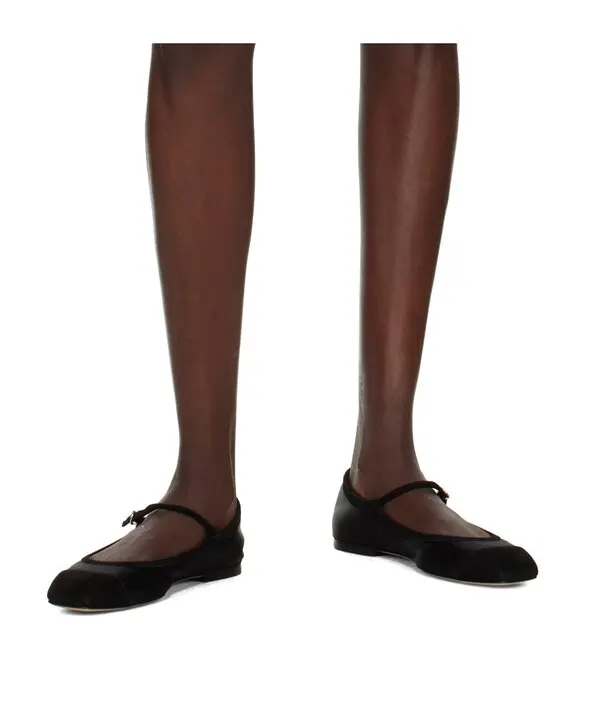AeydĒ Square Toe Flats