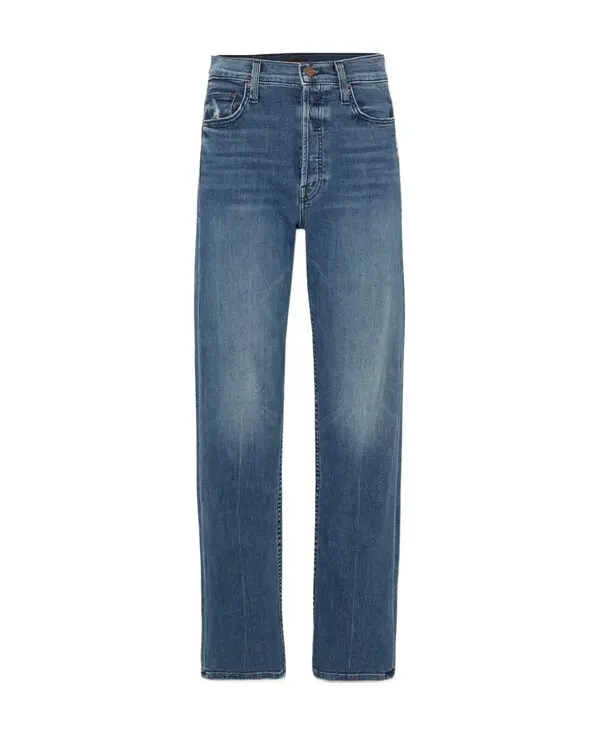 MOTHER High-rise Straight Jeans