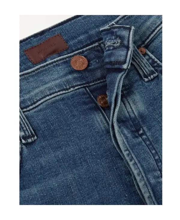 MOTHER High-rise Straight Jeans