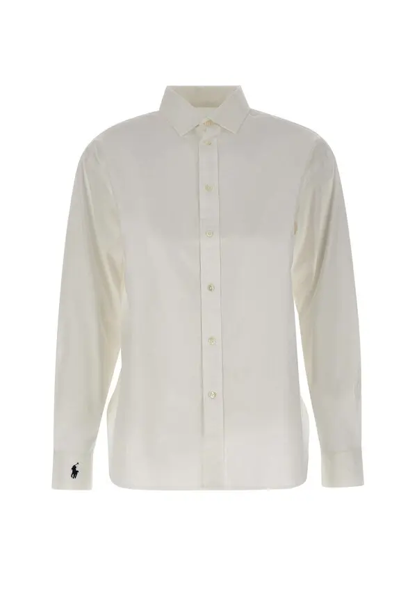 Polo Ralph Lauren Classic Collared Long-sleeve Shirt