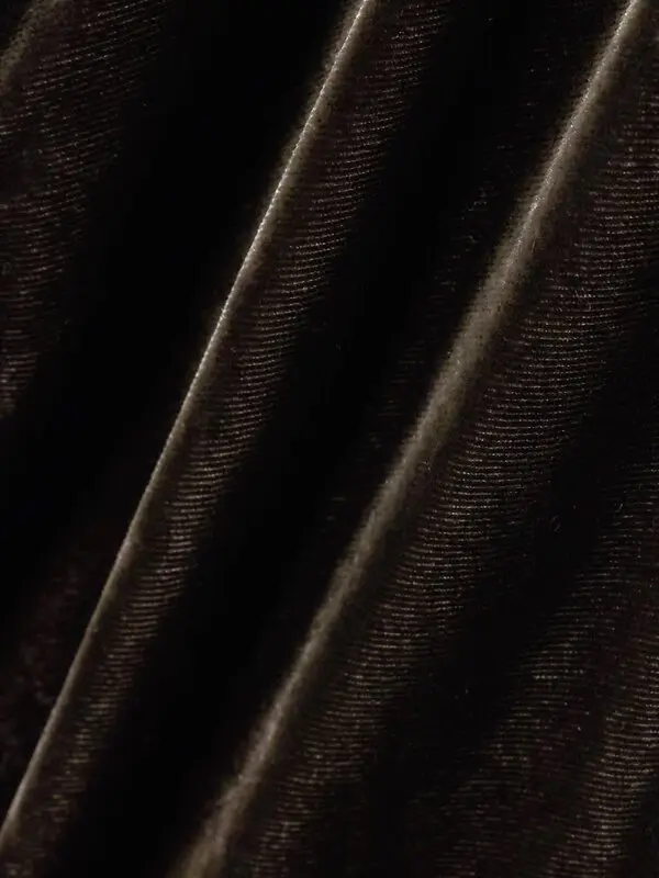 Le Kasha Velvet Wide-leg Pants