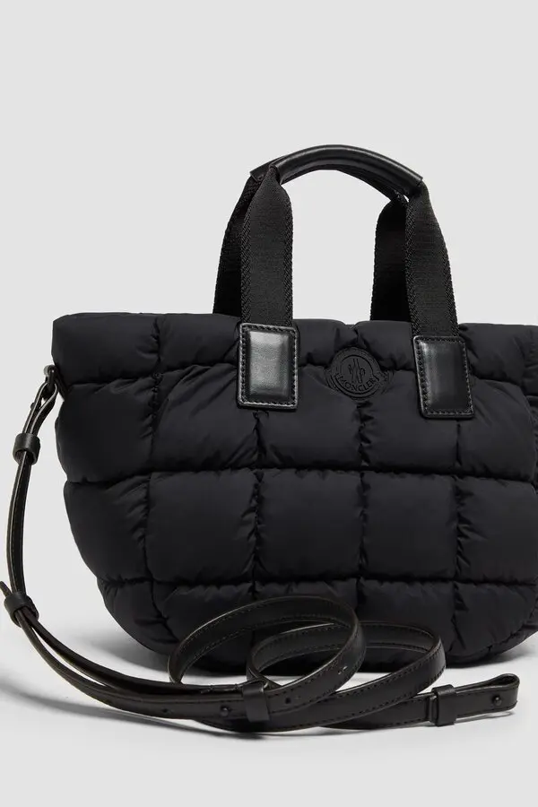 Moncler Logo Patch Mini Caradoc Tote Bag