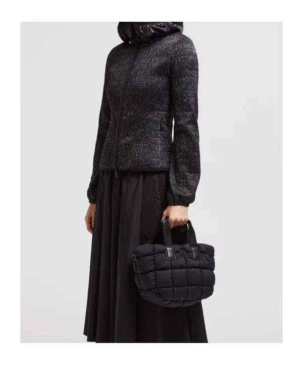 Moncler Logo Patch Mini Caradoc Tote Bag