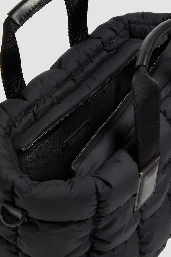 Moncler Logo Patch Mini Caradoc Tote Bag