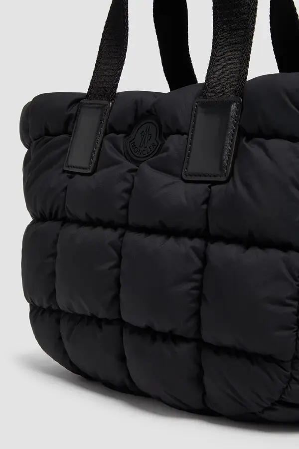 Moncler Logo Patch Mini Caradoc Tote Bag