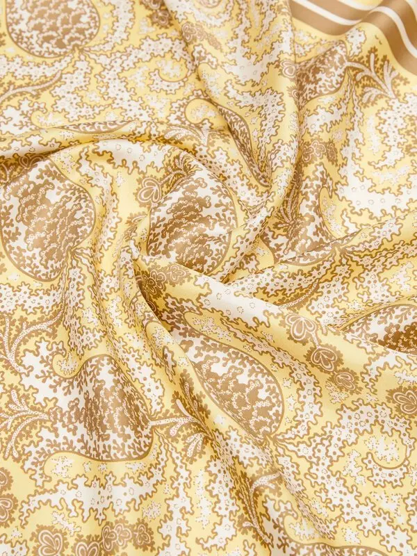Max Mara Square Silk Scarf