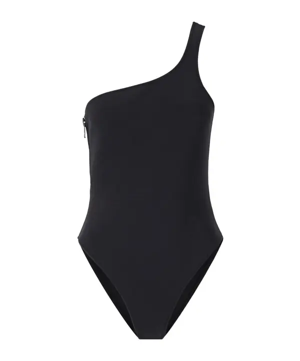 Lisa Marie Fernandez Arden One-shoulder Swimsuit - Black