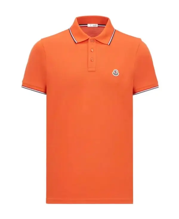 Moncler Logo Patch Polo Shirt