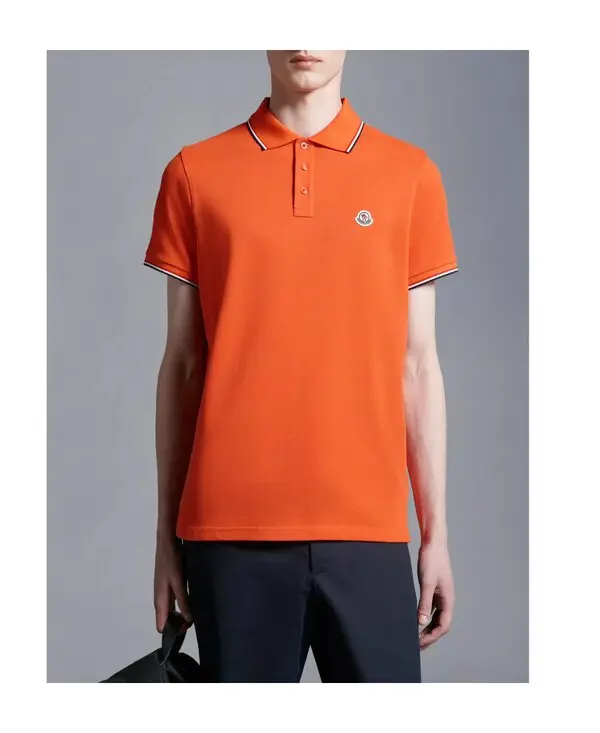 Moncler Logo Patch Polo Shirt