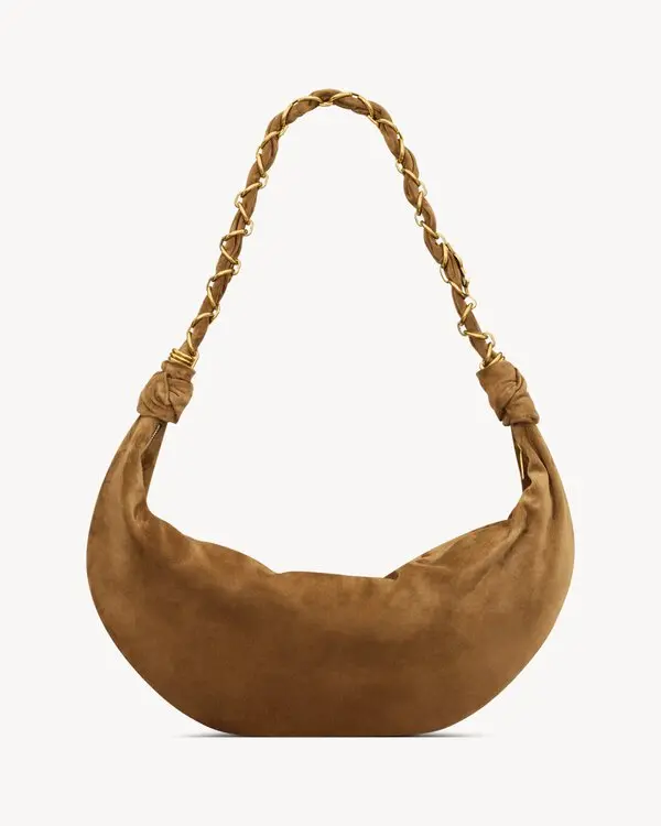 Saint Laurent Amalia Zipper Shoulder Bag