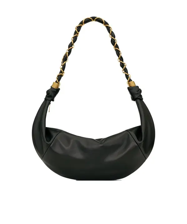 Saint Laurent Amalia Zipper Shoulder Bag