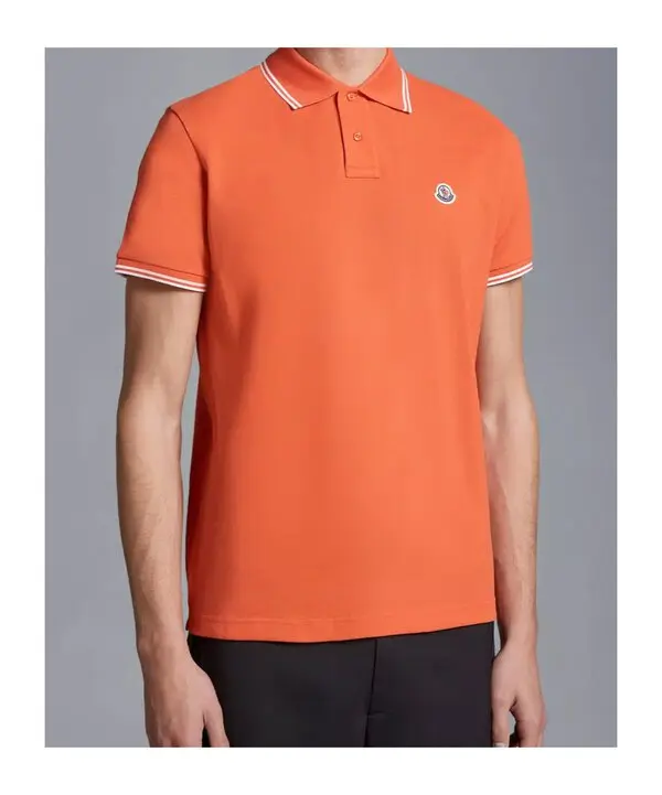 Moncler Logo Patch Polo Shirt