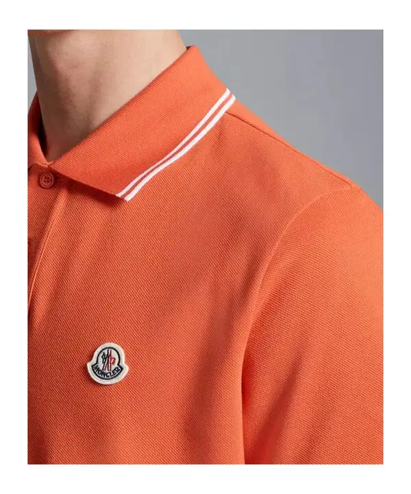 Moncler Logo Patch Polo Shirt