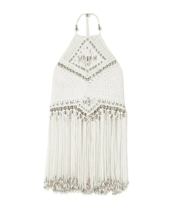 Rabanne Tassel-decorated Top