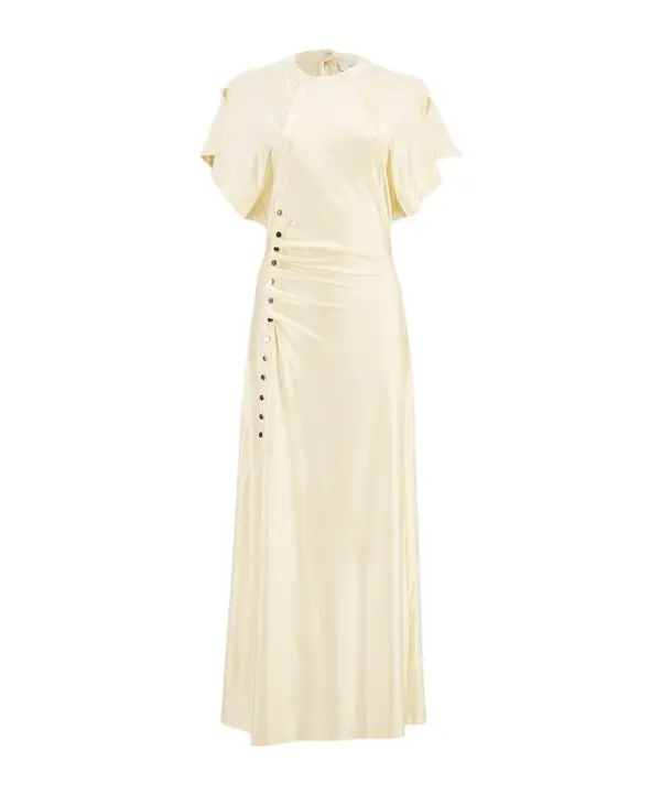 Rabanne Gathered Maxi Dress