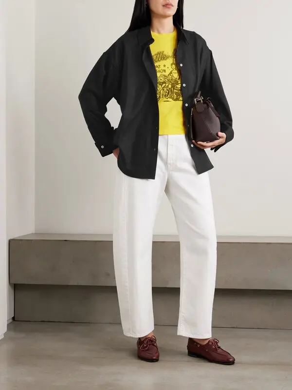 THE ELDER STATESMAN Wool And Cashmere Blend Shirt