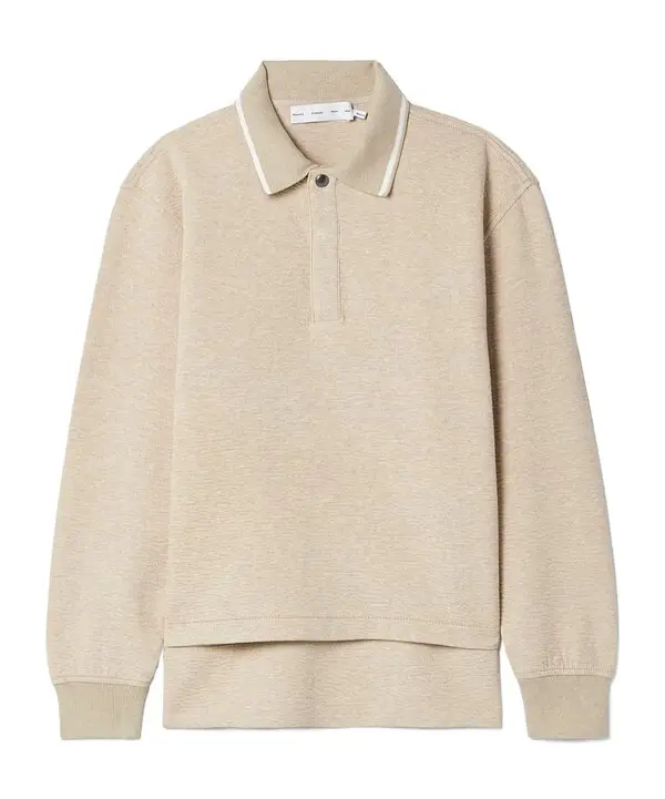 Proenza Schouler Genevieve Long-sleeved Polo Shirt