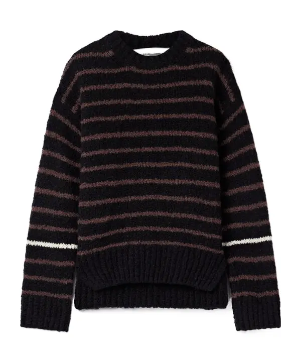 Proenza Schouler Leonie Striped Wool Sweater