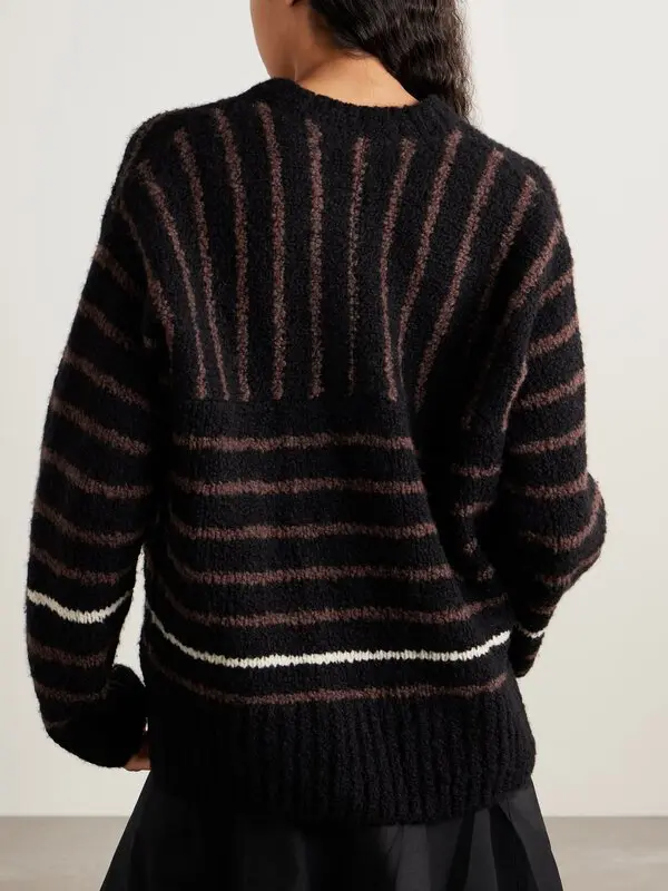Proenza Schouler Leonie Striped Wool Sweater