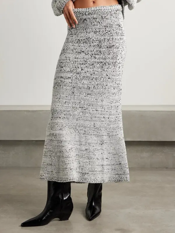 Proenza Schouler Kerry Knitted Midi Skirt